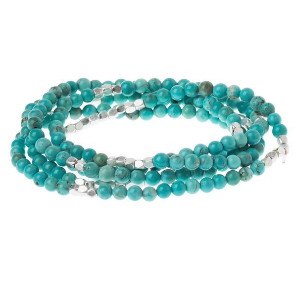 Turquoise/ Silver- Stone Wrap – David Jewelers